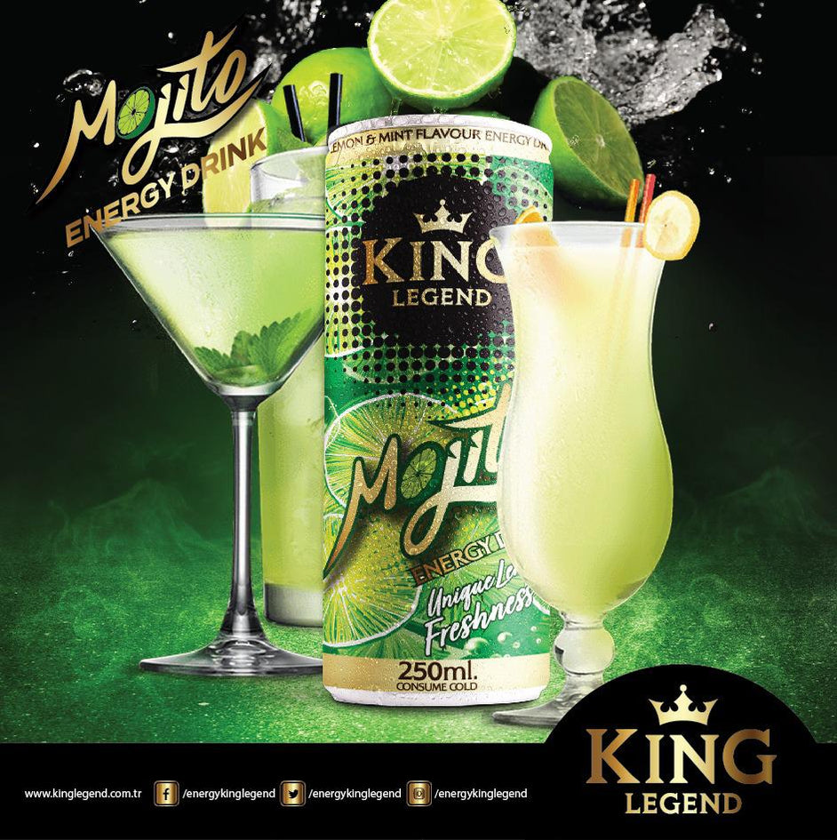 King Legend Mojito Engery Drink 250ml — Shopping-D Service Platform