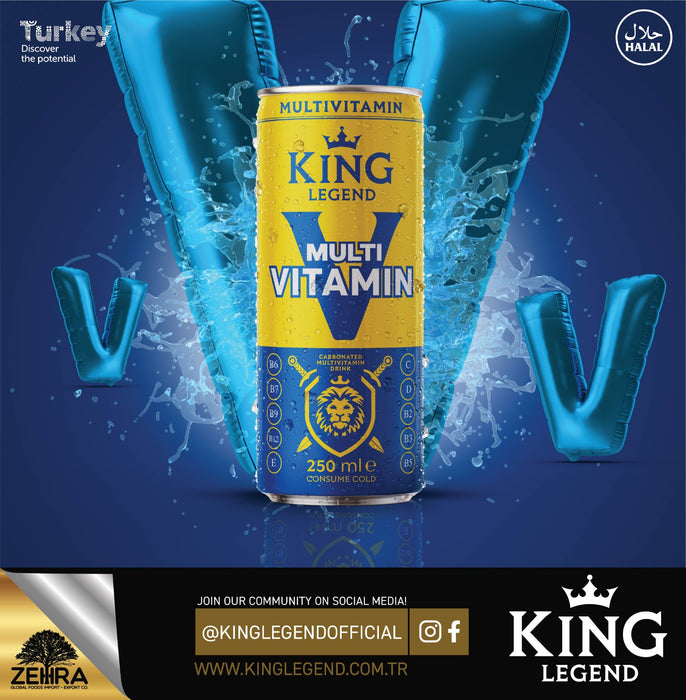 King Legend Multi Vitamin Engery Drink 250ml — Shopping-D Service Platform