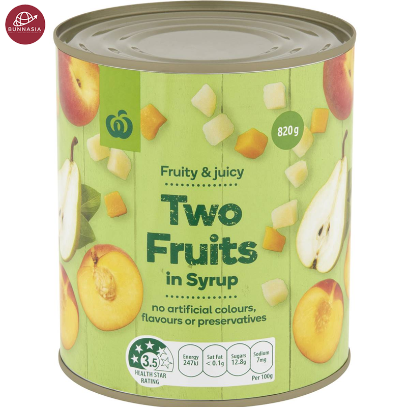 Woolworths Two Fruits in Syrup 820g — Shopping-D Service Platform