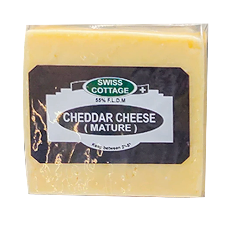 SWISS COTTAGE Cheddar Cheese ( Mature ) Portion 200g-250g — Shopping-D ...