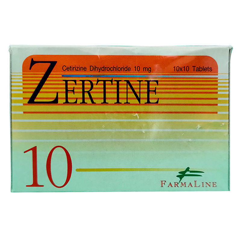 zertine cetirizine dihydrochloride 10mg boxes of 10blister — Shopping-D ...